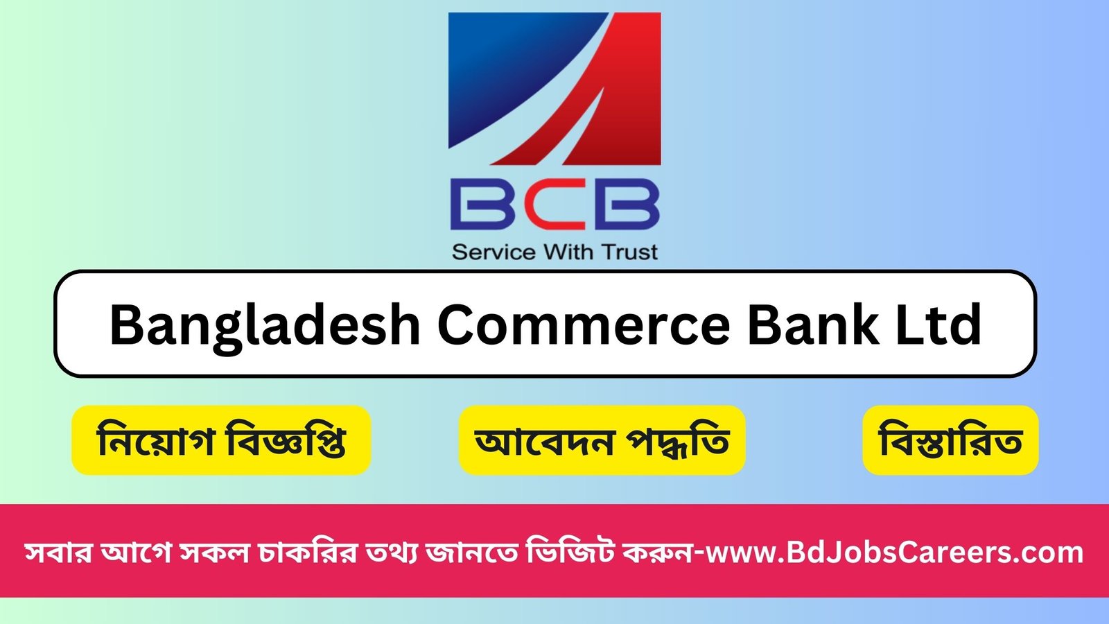 Bangladesh Commerce Bank Limited Job Circular 2025 [Apply] - BD Jobs ...